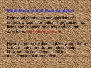 Online Analytical Processing | PPT