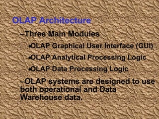 Online Analytical Processing | PPT