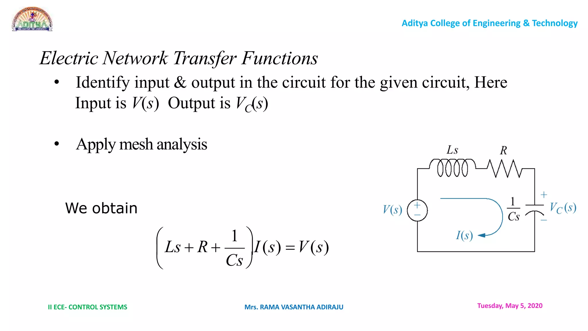 Introduction To Control System Open Loop And Closed Loop System Ppt