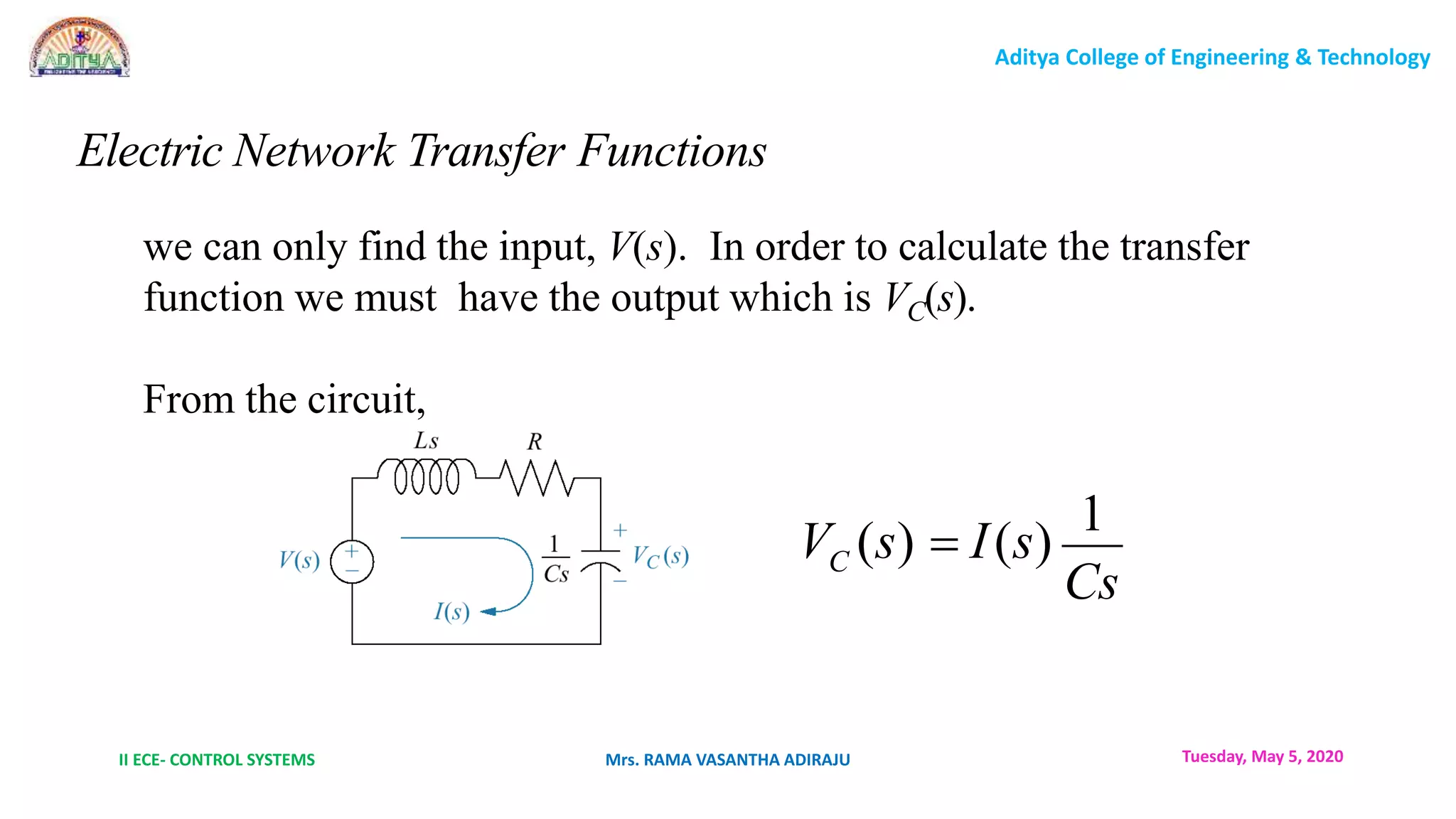 Introduction To Control System Open Loop And Closed Loop System Ppt