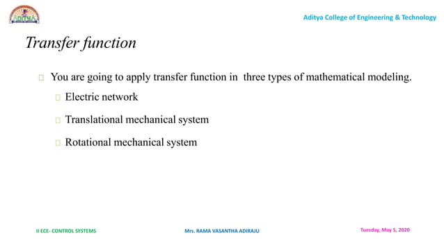 Introduction to control system( open loop & closed loop system) | PPT