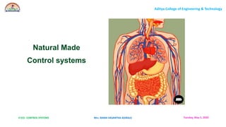 Introduction to control system( open loop & closed loop system) | PPT