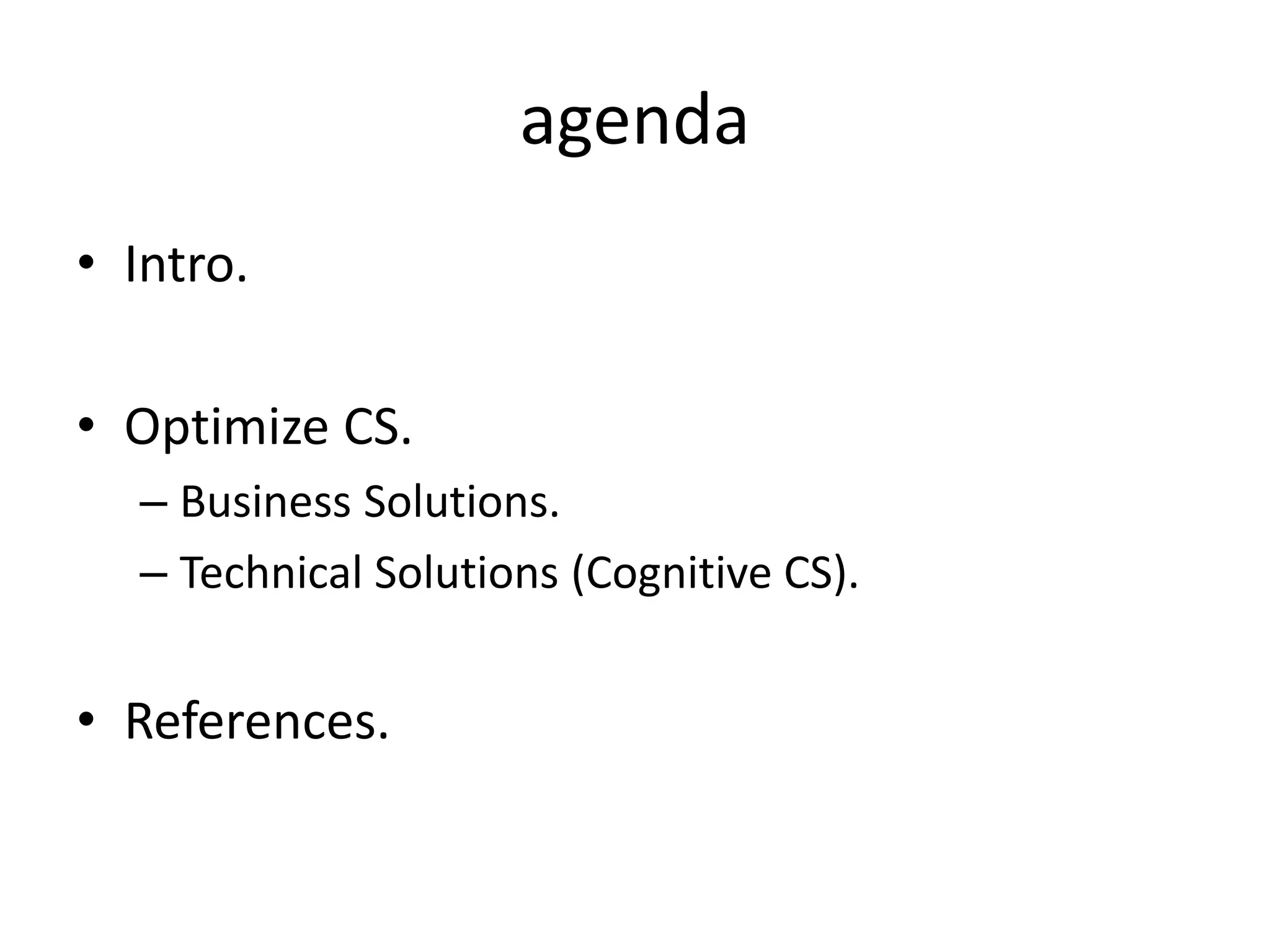 Cs optimization ols | PPT