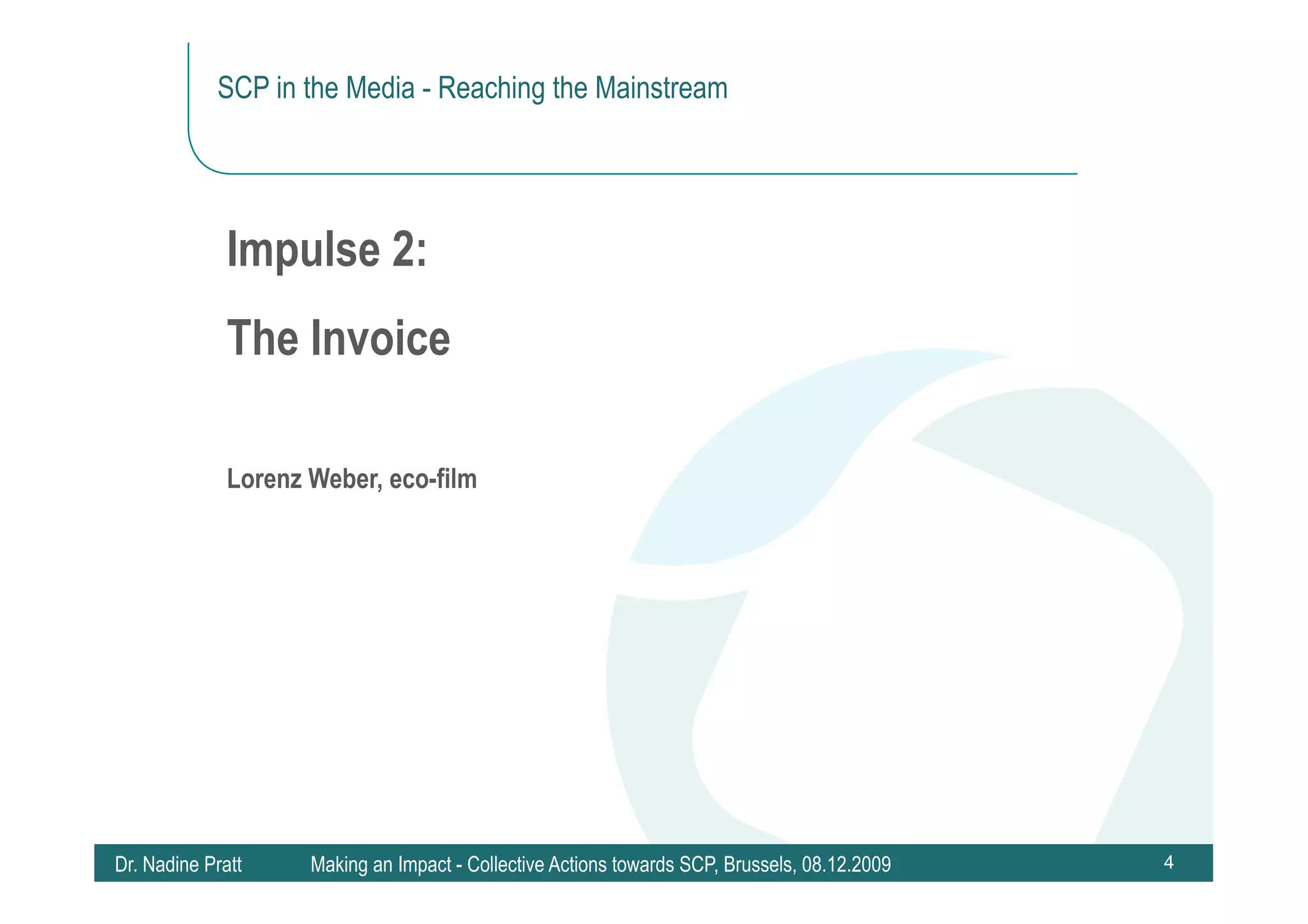 SCP and media: successful communication | PPT