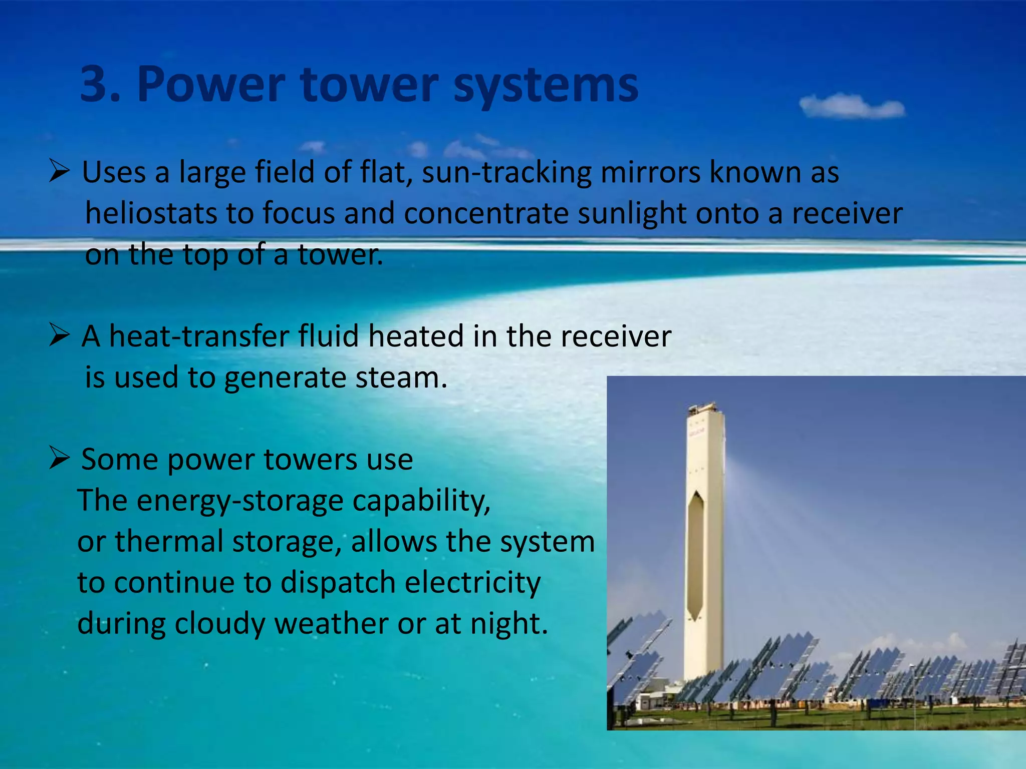 Concentrated solar power | PPTX