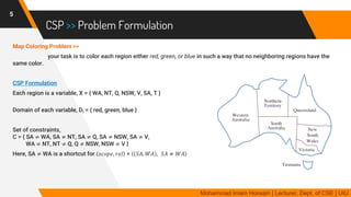 AI 7 | Constraint Satisfaction Problem | PDF