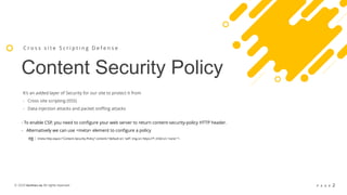 Content Security Policy (CSP) | PDF