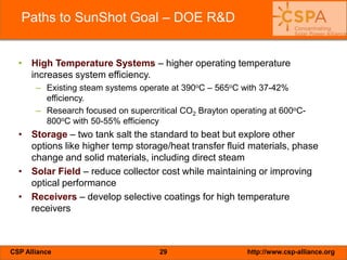 Benefits of csp with thermal storage | PPT