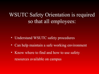 comapny safety orientation for employees.ppt