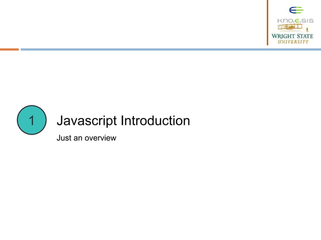 Lecture 5: Client Side Programming 1 | PPT