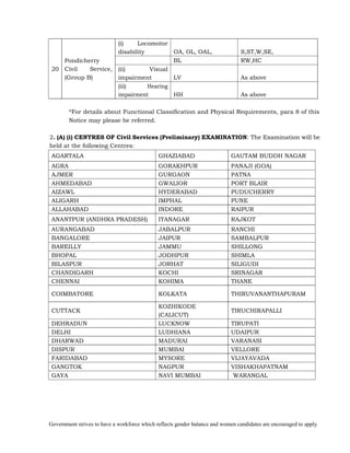 CIVIL SERVICES EXAMINATION, 2016 | PDF