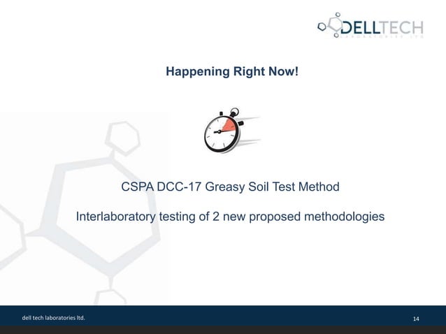 Test Methods for Cleaning Product Validation and Certification with ...