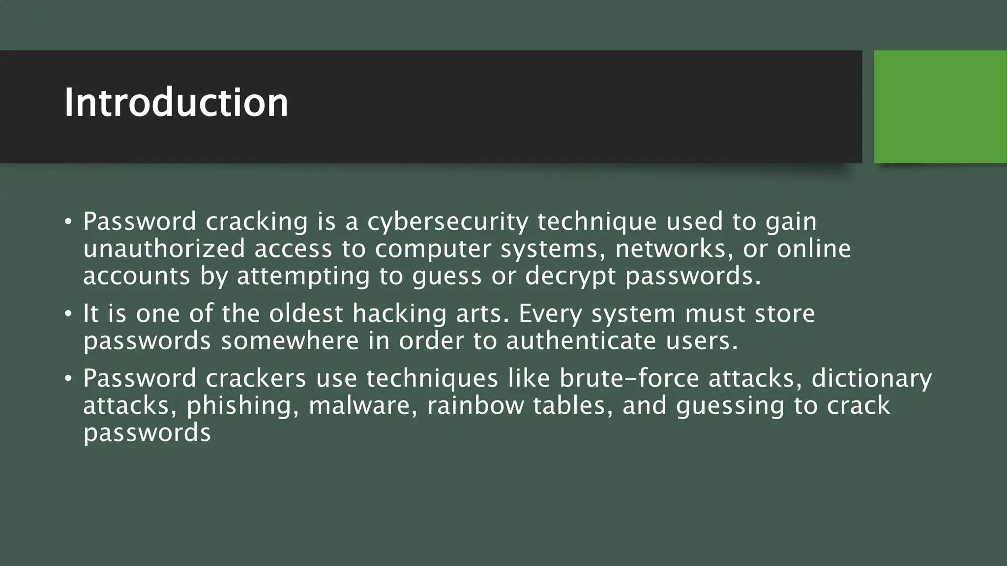 Cyber Security(Password Cracking Presentation).pptx