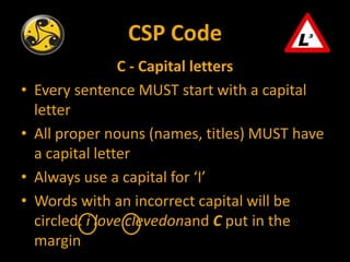 CSP code | PPT
