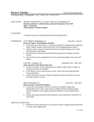 Cspd resume | PDF