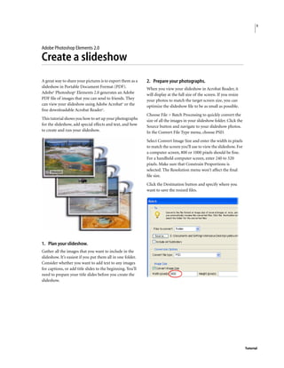 Cs Pe Create Slide Show | PDF
