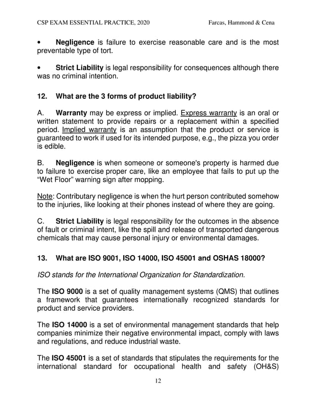 CSP exam essential practice questions | PDF CSP exam essential practice questions | PDF