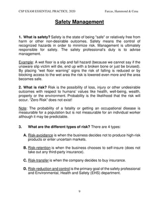 CSP exam essential practice questions | PDF