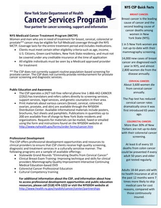 Csp fact sheet | PDF