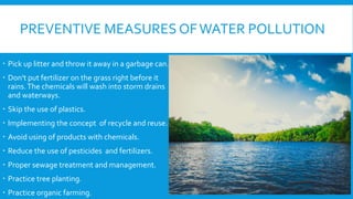 Effects of water pollution on human life | PPT