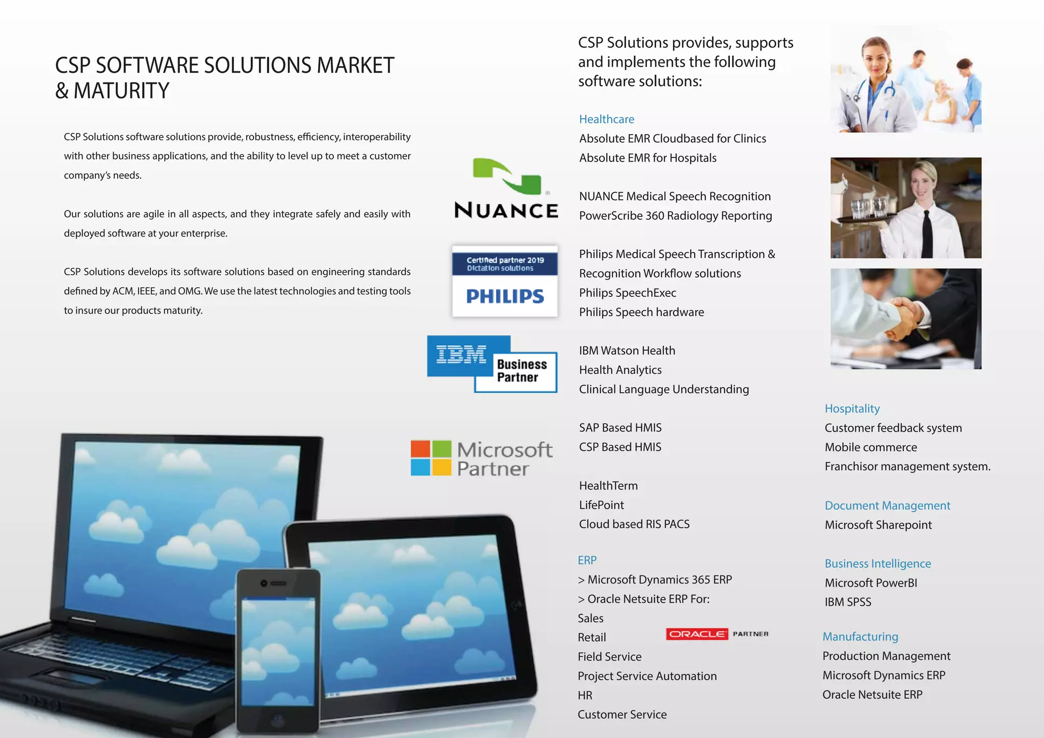 CSP Group Corporate Profile 2020 | PDF | Computer Software and ...