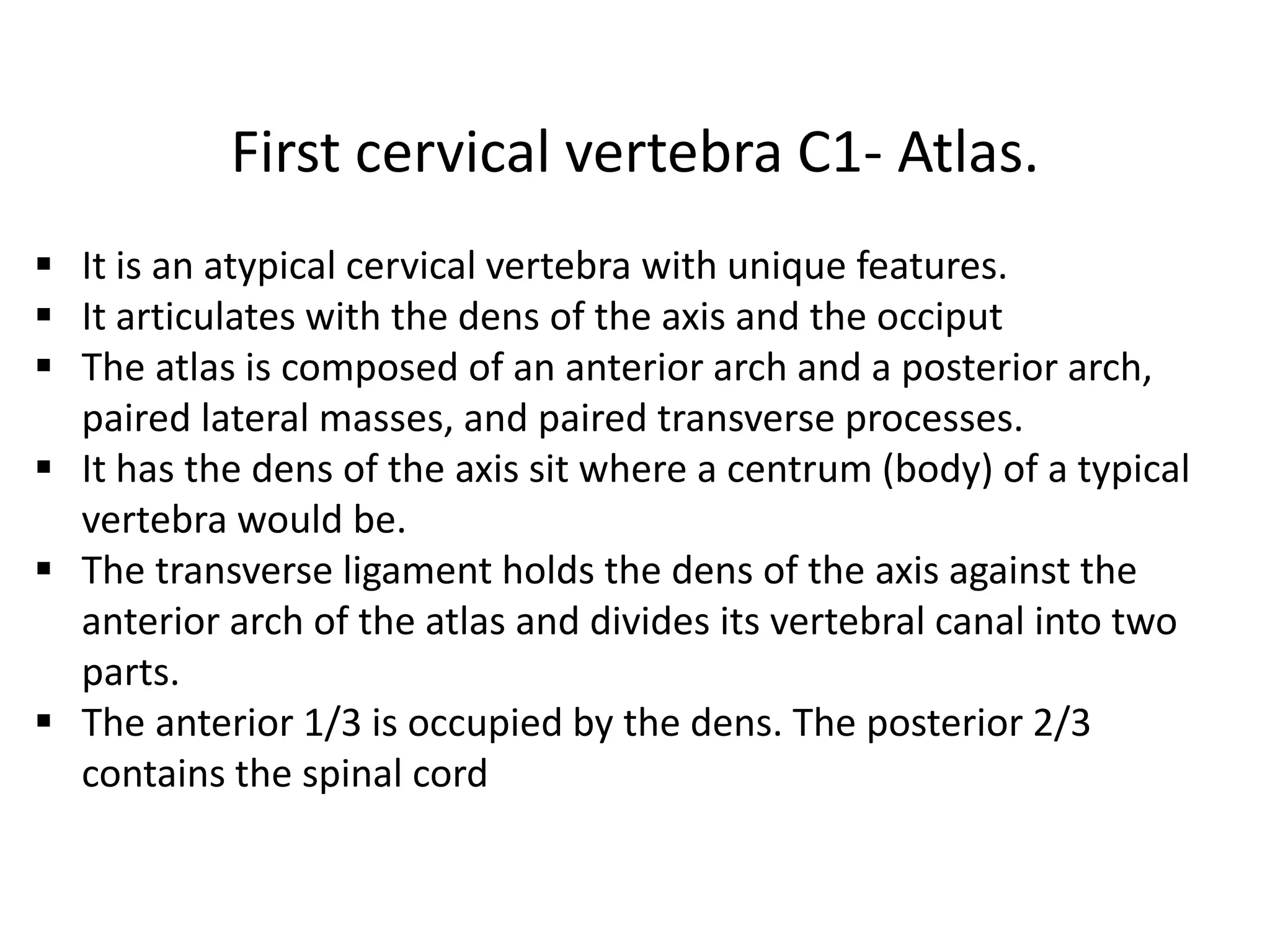 CT Cervical Spine | PPTX