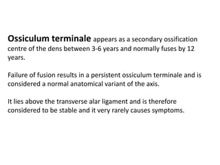 CT Cervical Spine | PPTX