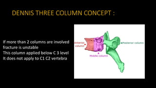 Cervical spine injuries | PPTX