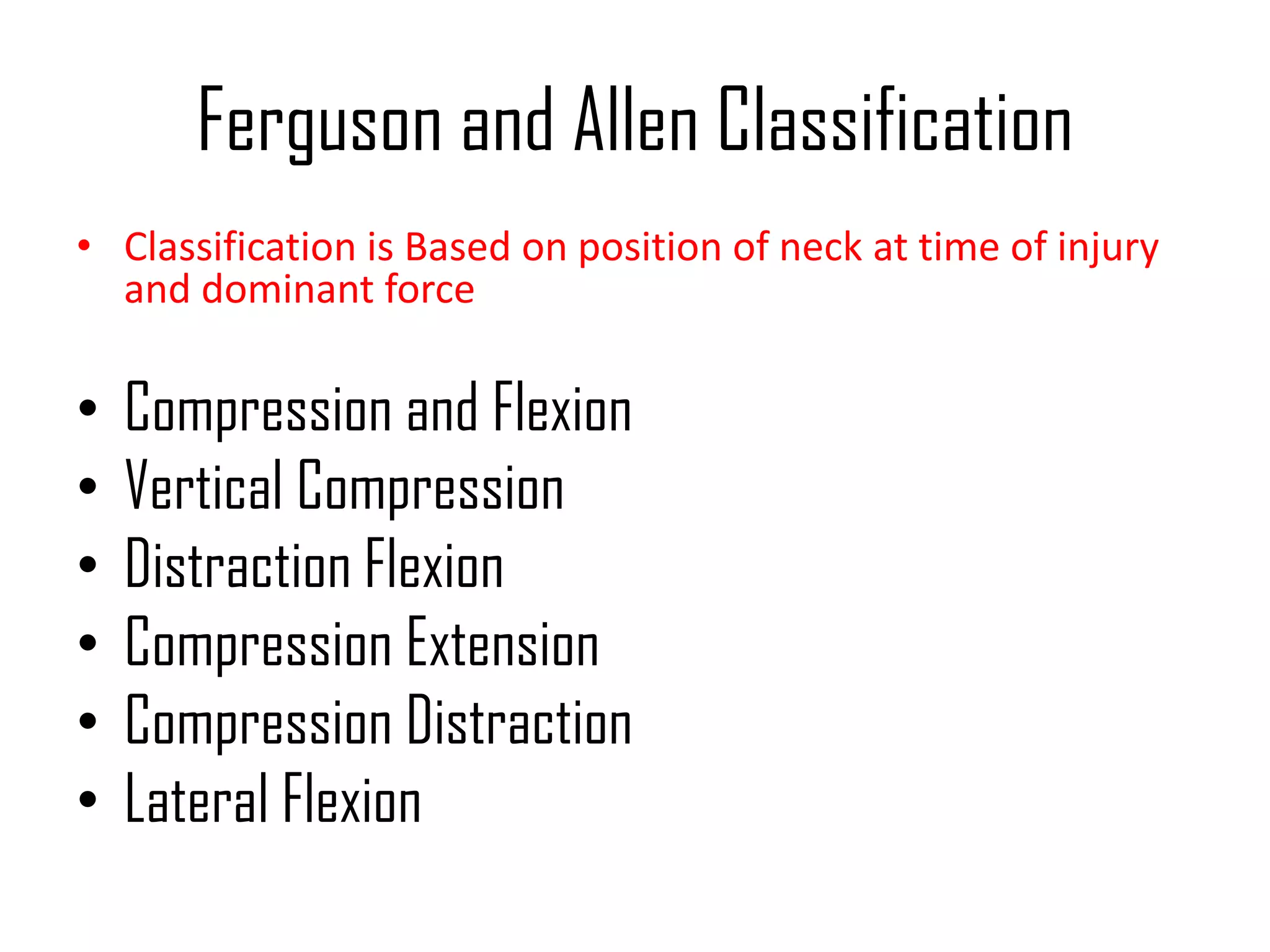 Cervical Fractures and Cervical spine injuries - Dr.KK