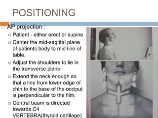C spine positioning | PPTX