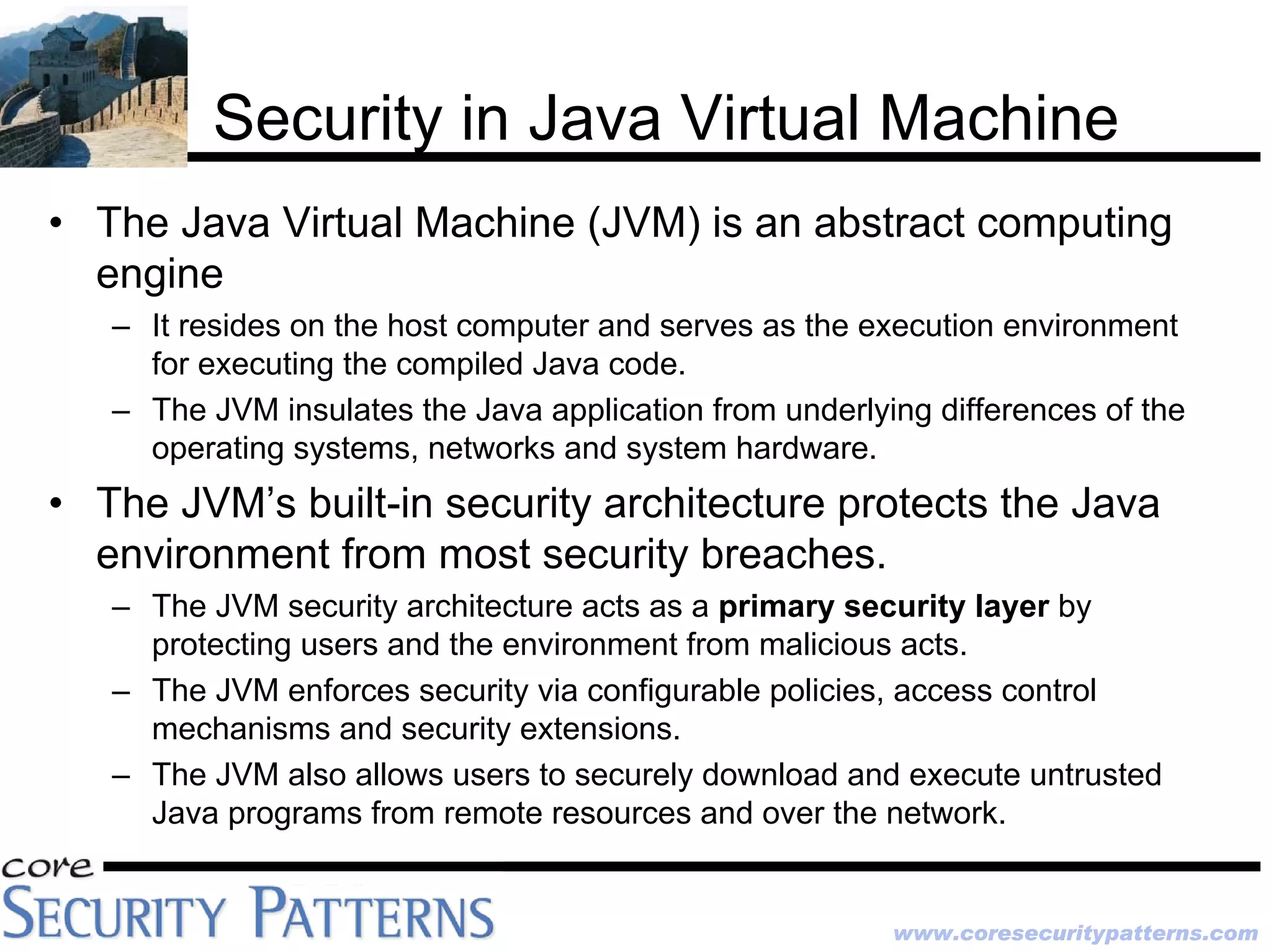 Java Platform Security Architecture Pdf