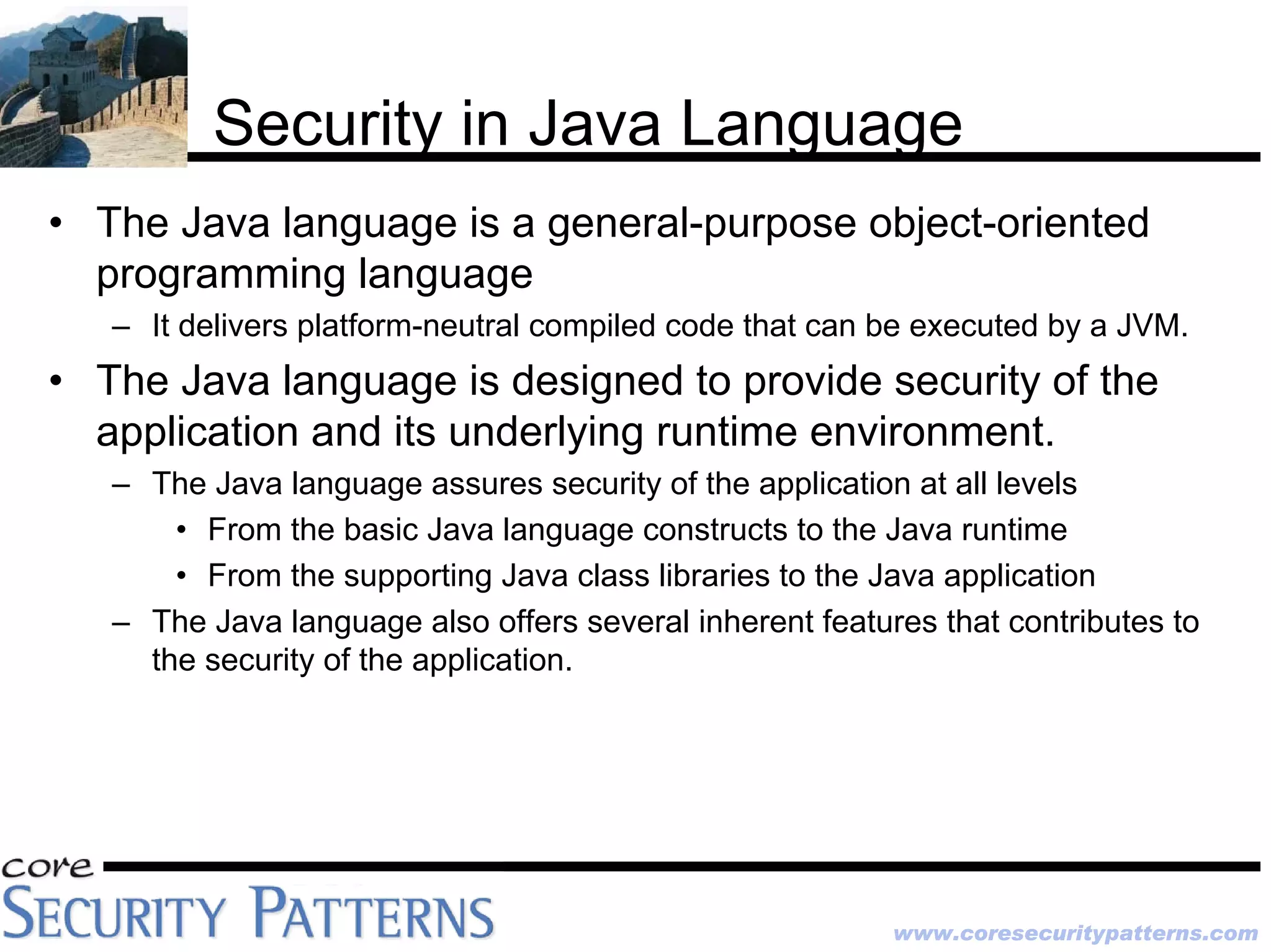 Java Platform Security Architecture Pdf