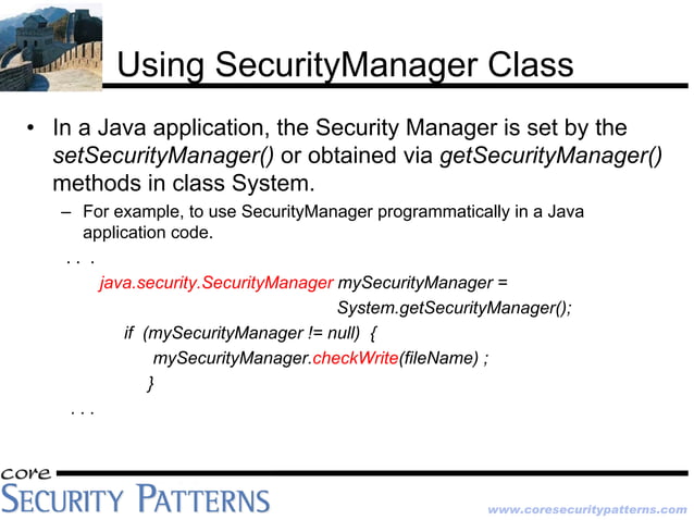 Java Platform Security Architecture Pdf