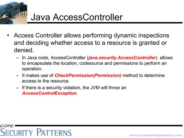 Java Platform Security Architecture | PDF