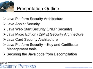 Java Platform Security Architecture | PDF