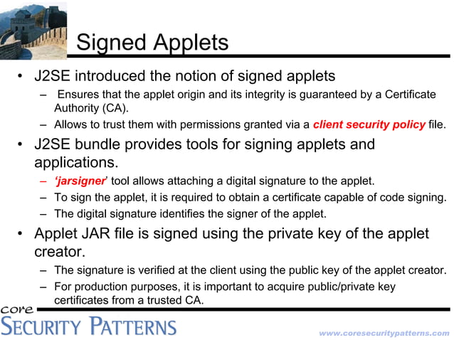 Java Platform Security Architecture Pdf