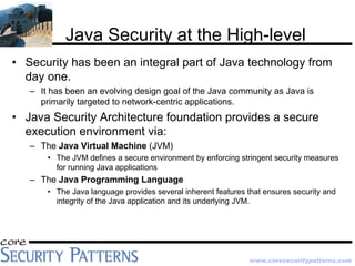 Java Platform Security Architecture | PPT
