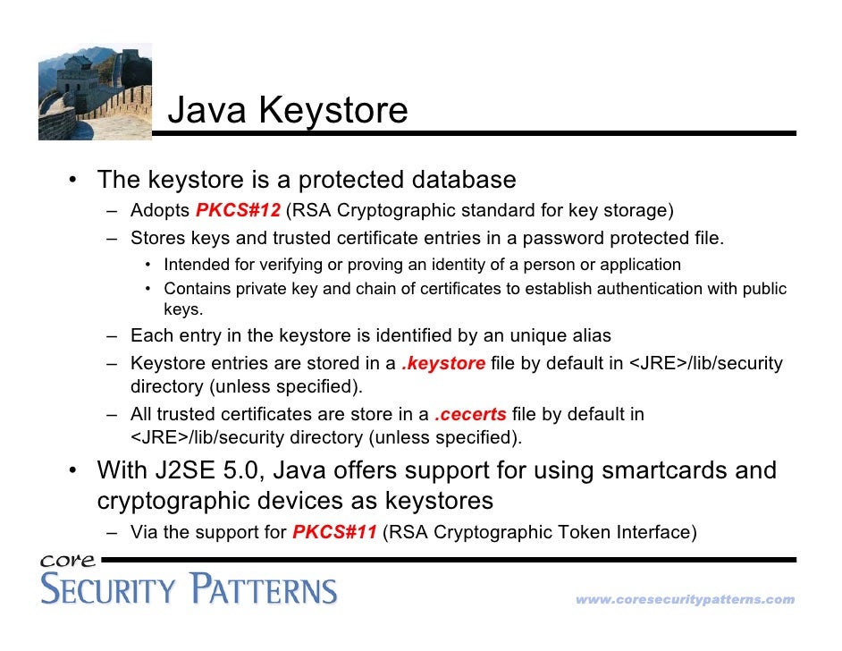 Java Platform Security Architecture