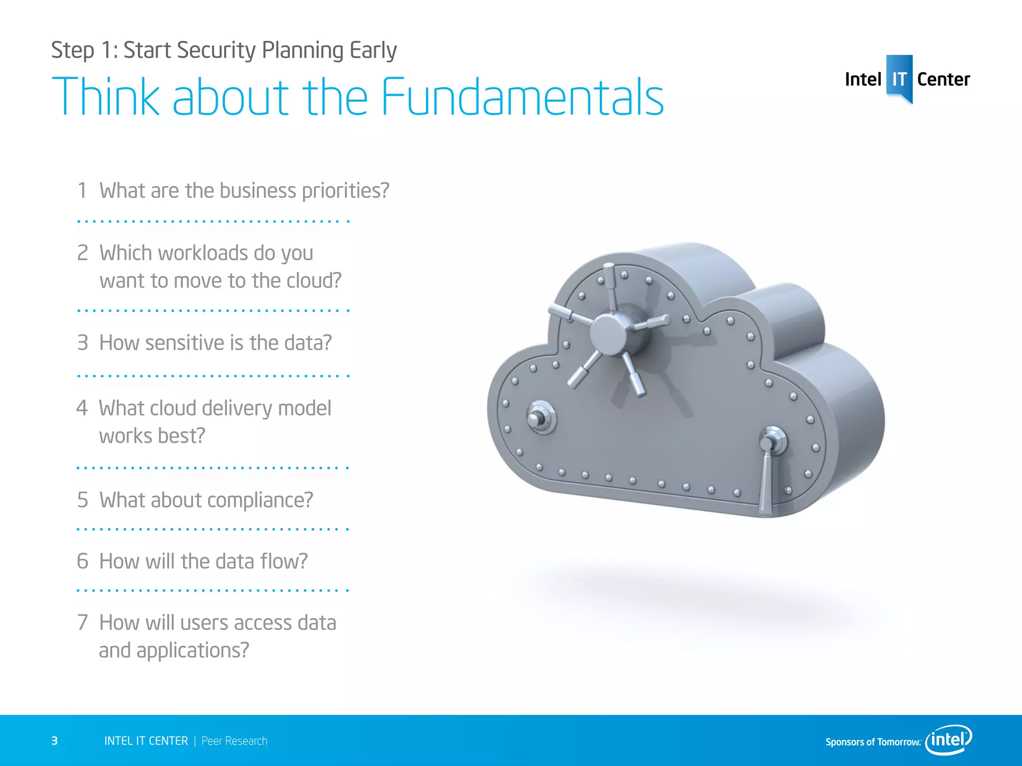 Cloud Security Checklist and Planning Guide Summary | PPT