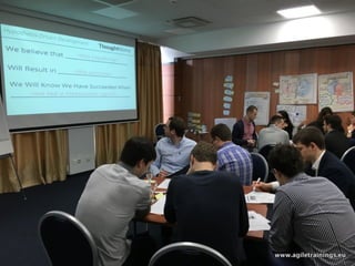 Certified Scrum Product Owner: class desk, posters and photos | PDF