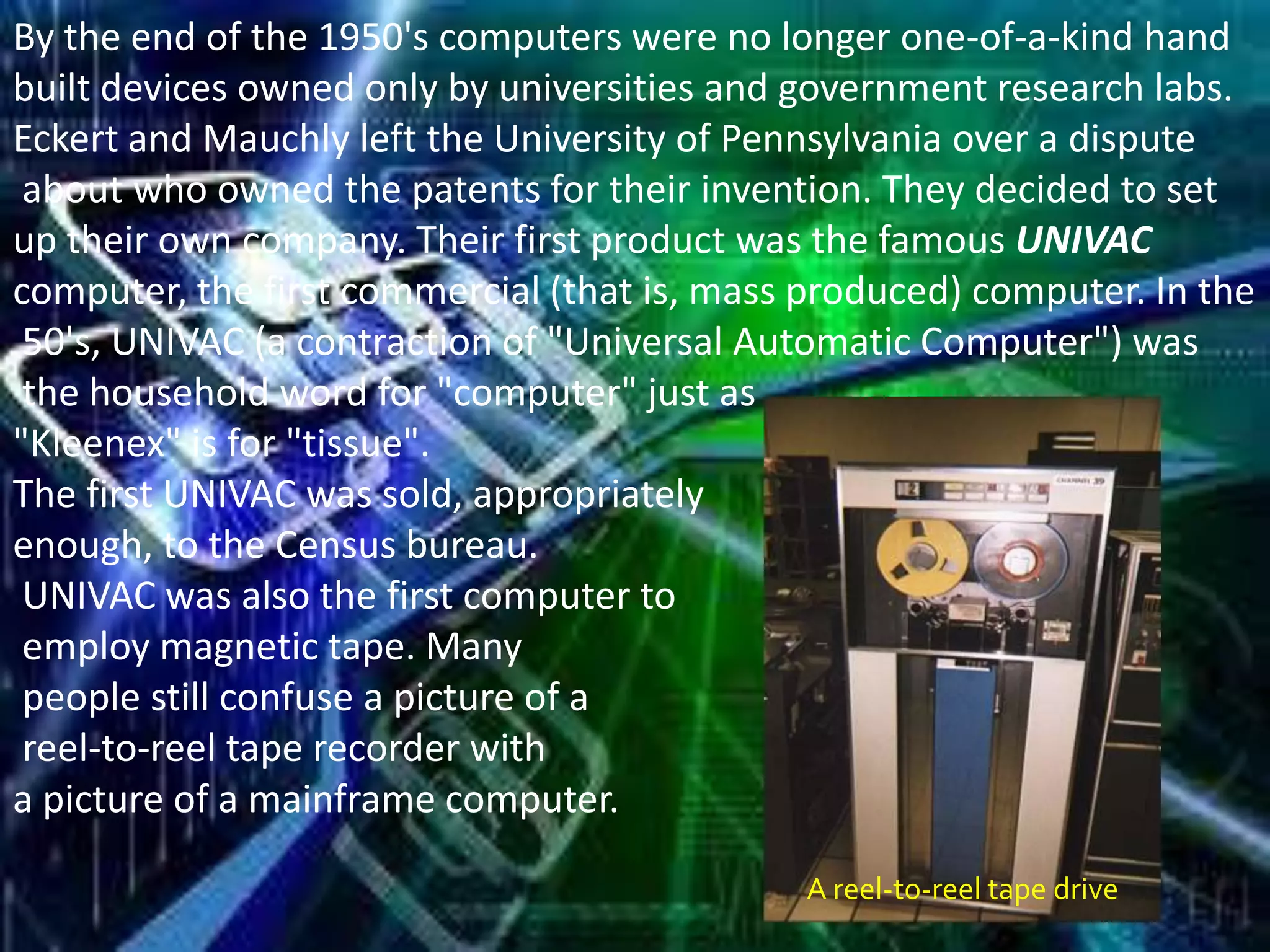 Computer History | PPTX