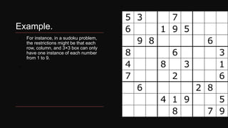 Constraint Specific Problem Problem.pptx