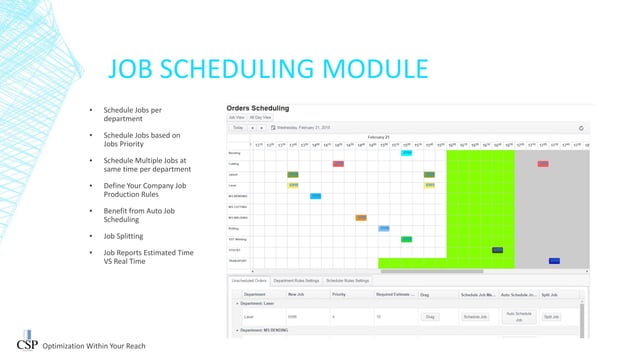 CSP Solutions Production Planning Software | PPT