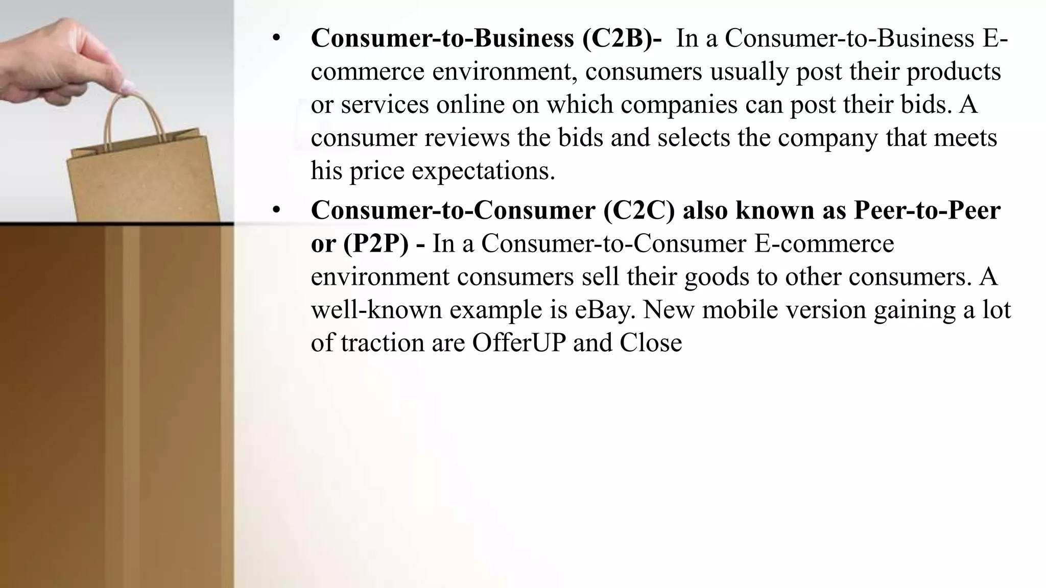E-commerce and it's future | PPTX