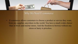 E-commerce and it's future | PPTX