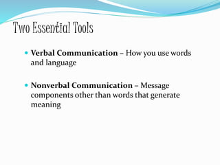 communication skills ppt | PPTX