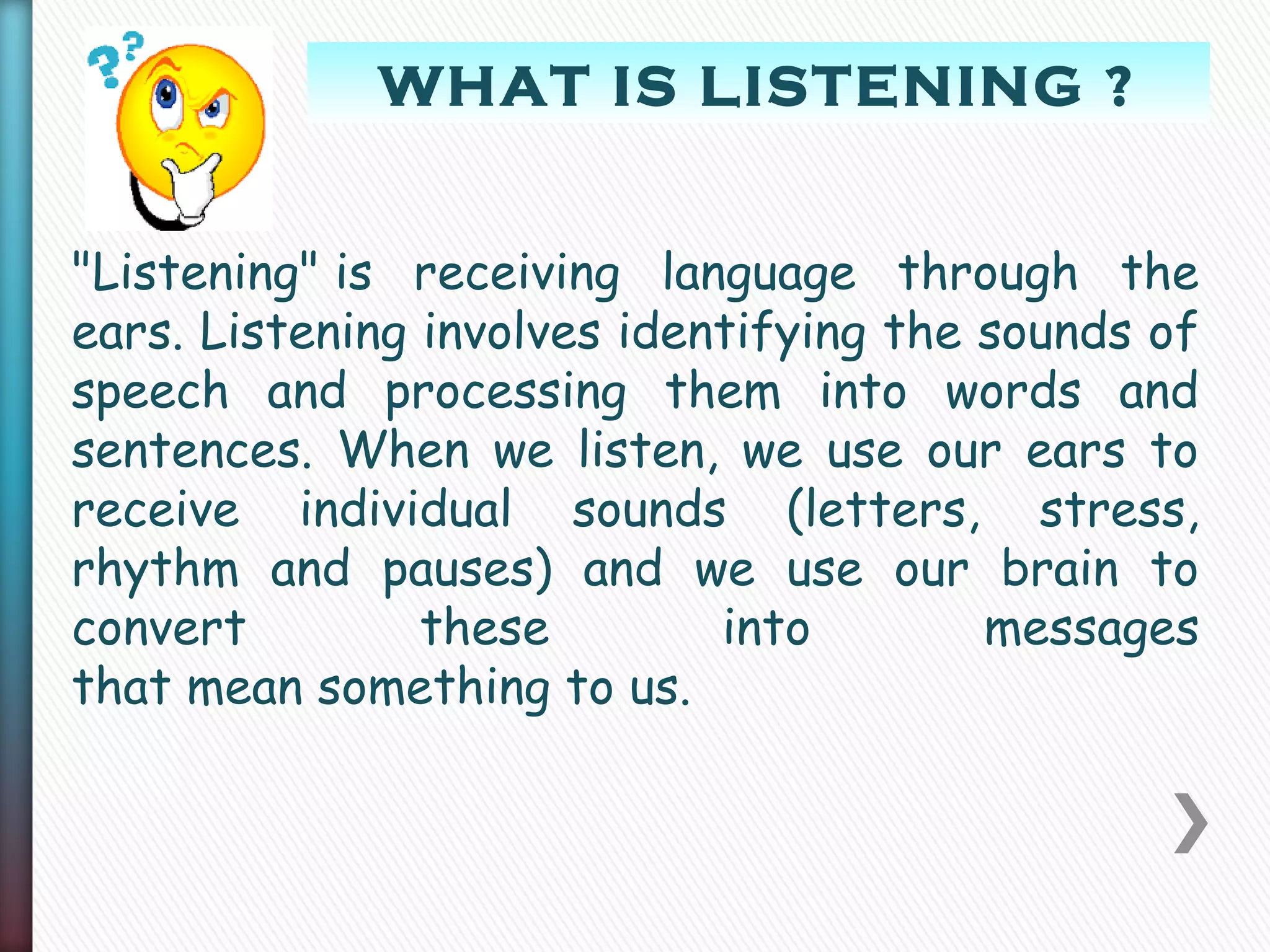 effective listening | PPT