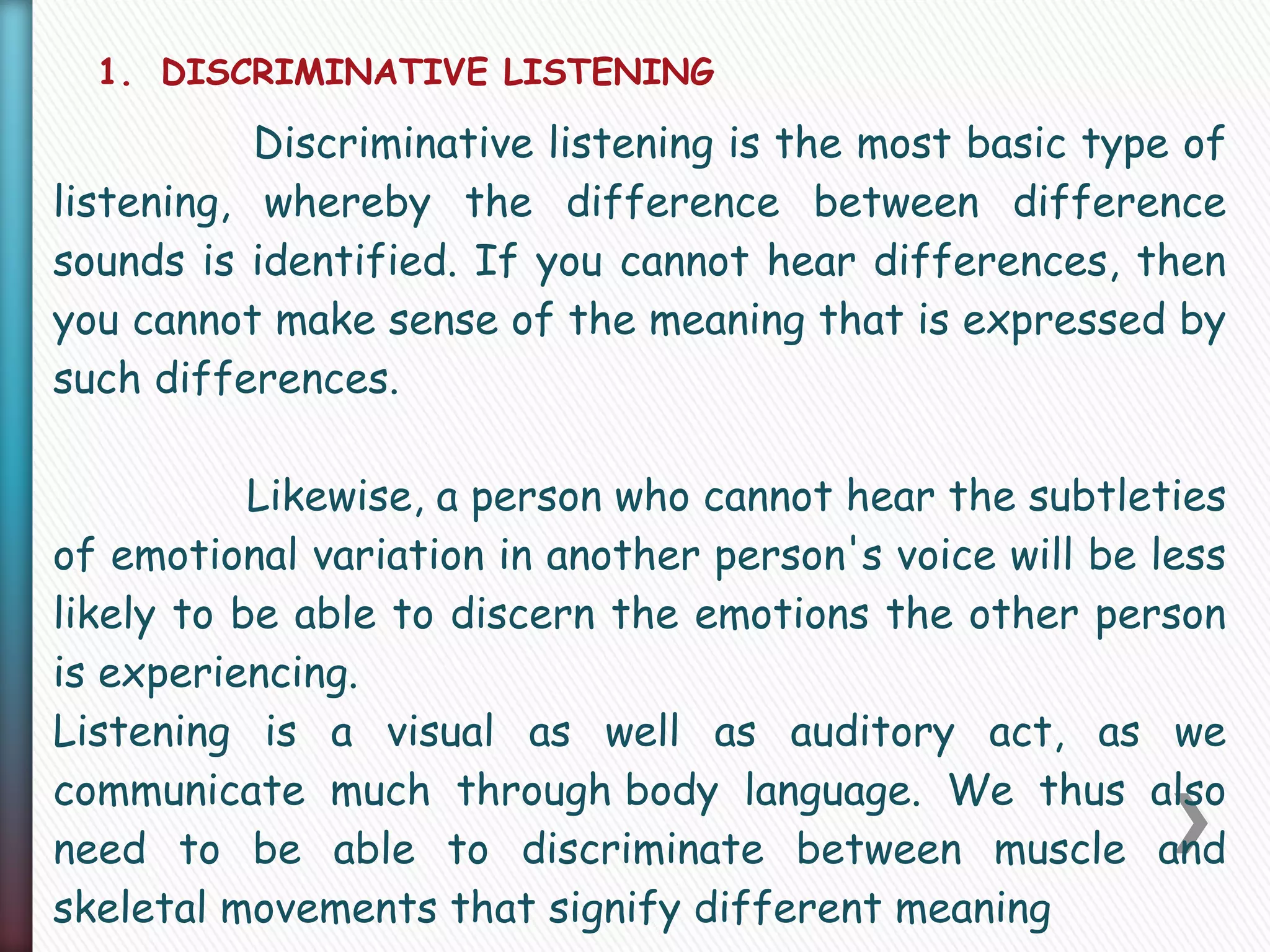 effective listening | PPT