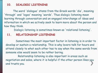 effective listening | PPT