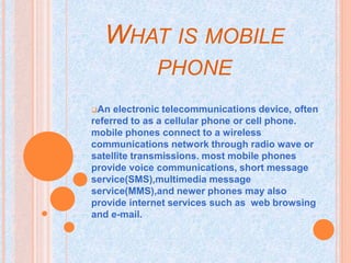 use of mobile phones in school/colleges | PPTX